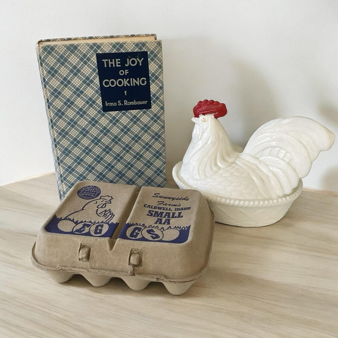 Vintage Egg Box * Paperboard Carton - Etsy