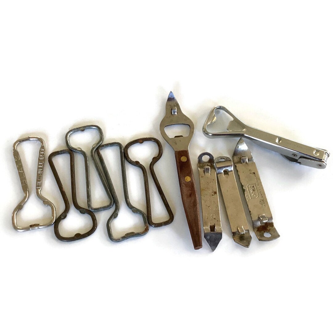 Vintage Kitchen Bottle and Can Opener Collection Church Keys - Etsy