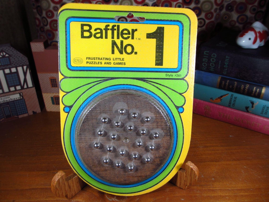 Baffler No. 1 New Old Stock Puzzle Brain Teaser 1970s - Etsy UK