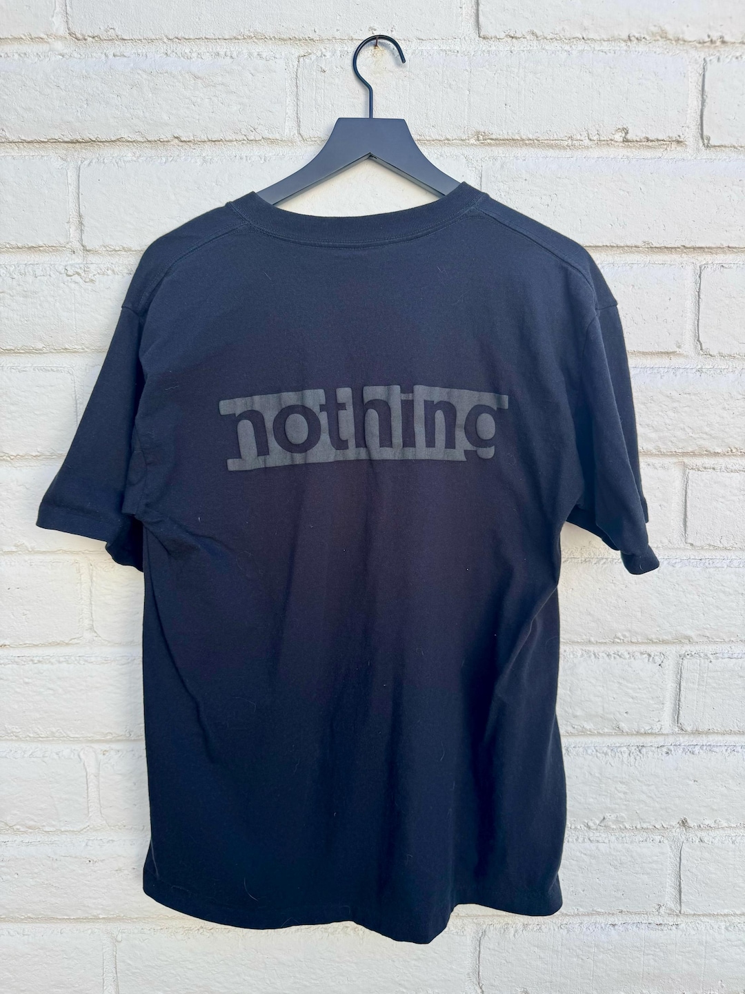 Nine Inch Nails Nothing Studios Vintage T-shirt 90s Trent Reznor Nostalgia MTV Goth Industrial ...