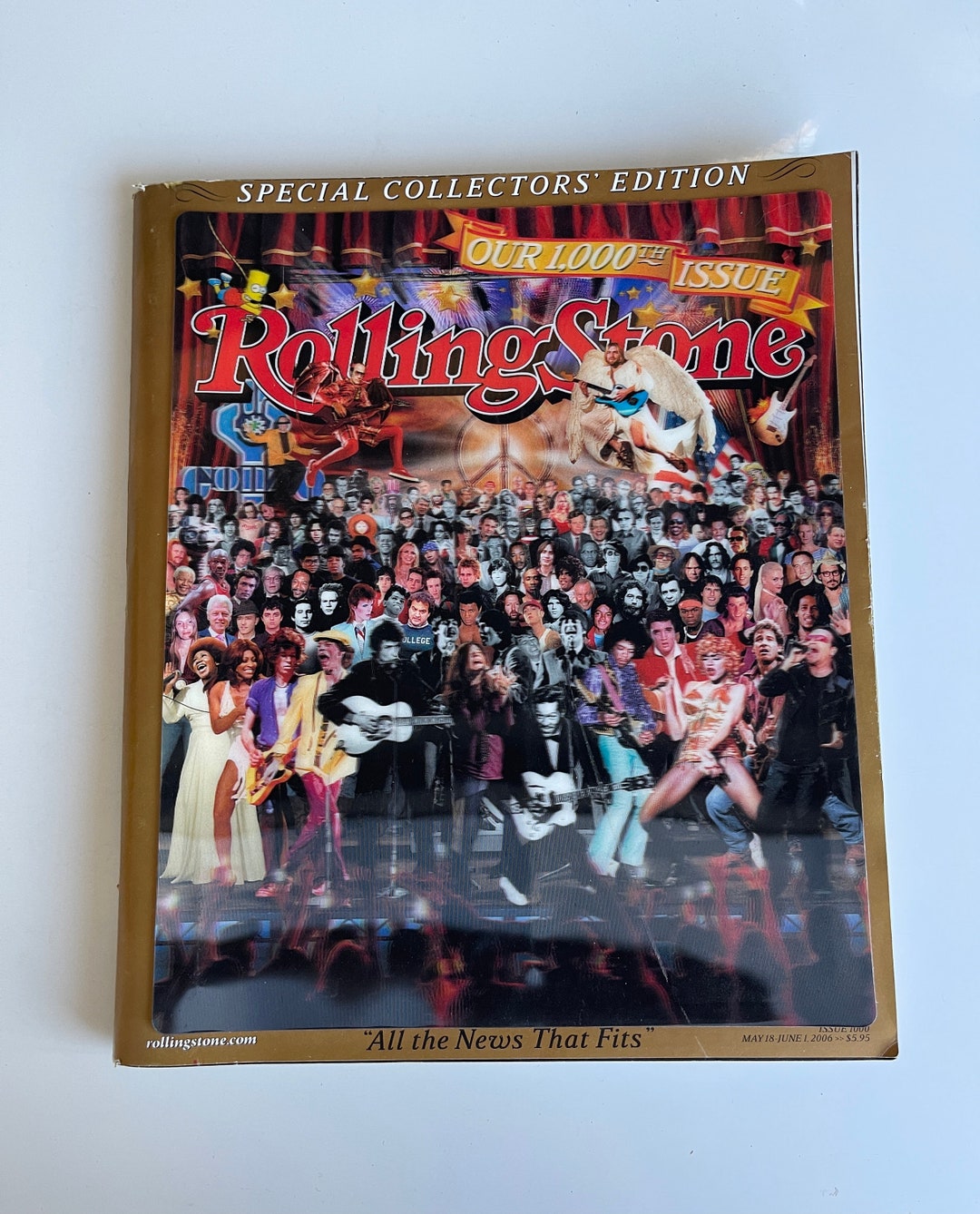 Special Edition Rolling Stone Magazine Issue 1000 U2 Madonna Michael ...