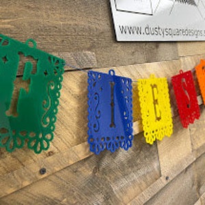 N Papel Picado Acrylic Letter 4.5x5.5 Inches, Individual Letter, Use to ...