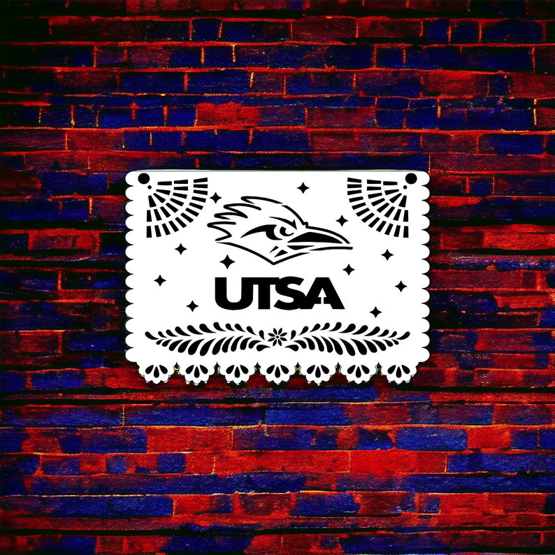 UTSA Roadrunners Papel Picado – San Antonio Fan Decor (digital Download ...