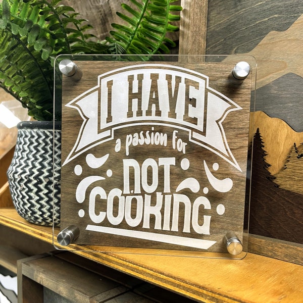 Cooking Wood Sign - Etsy