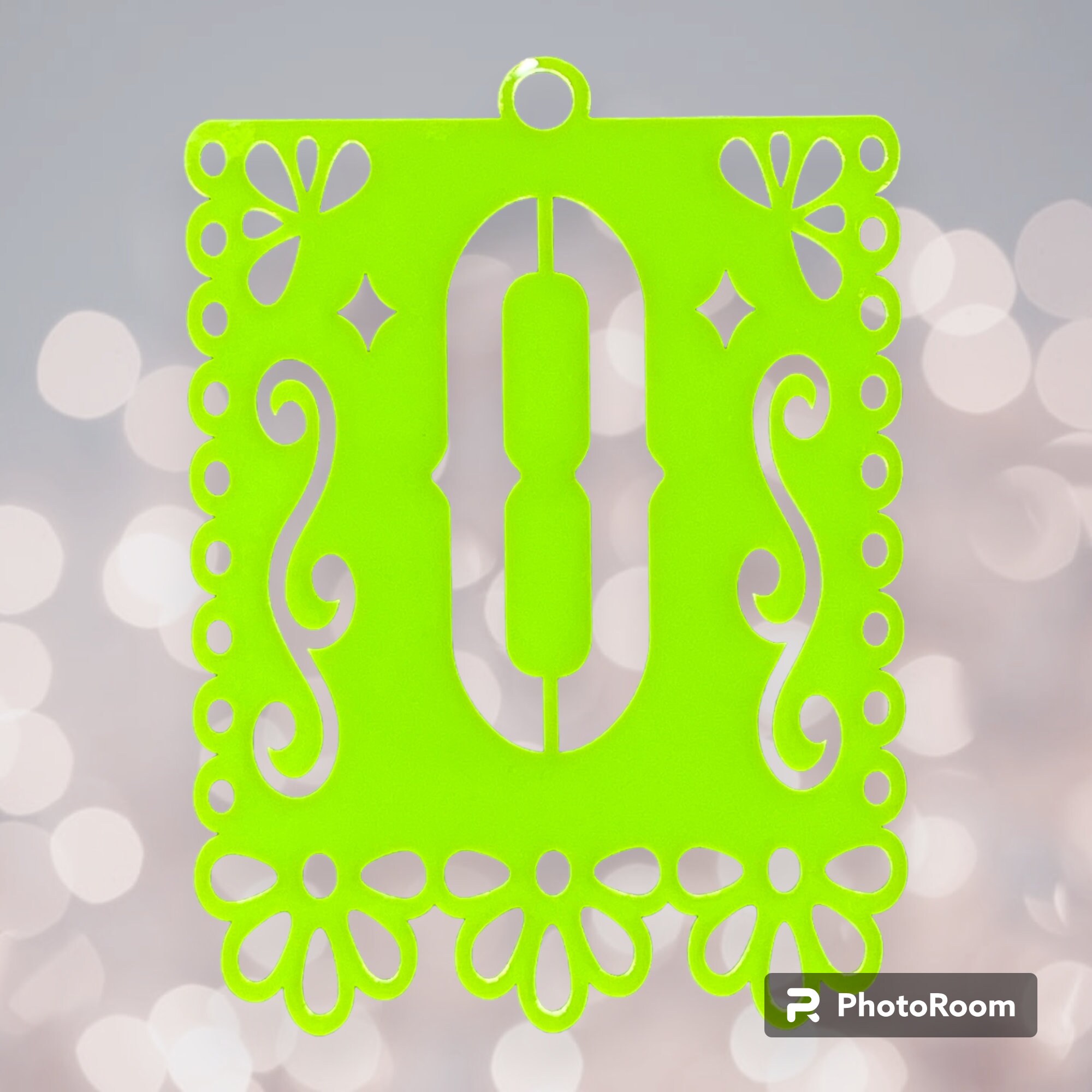 O Papel Picado Acrylic Letter 4.5x5.5 Inches, Individual Letter, Use to ...