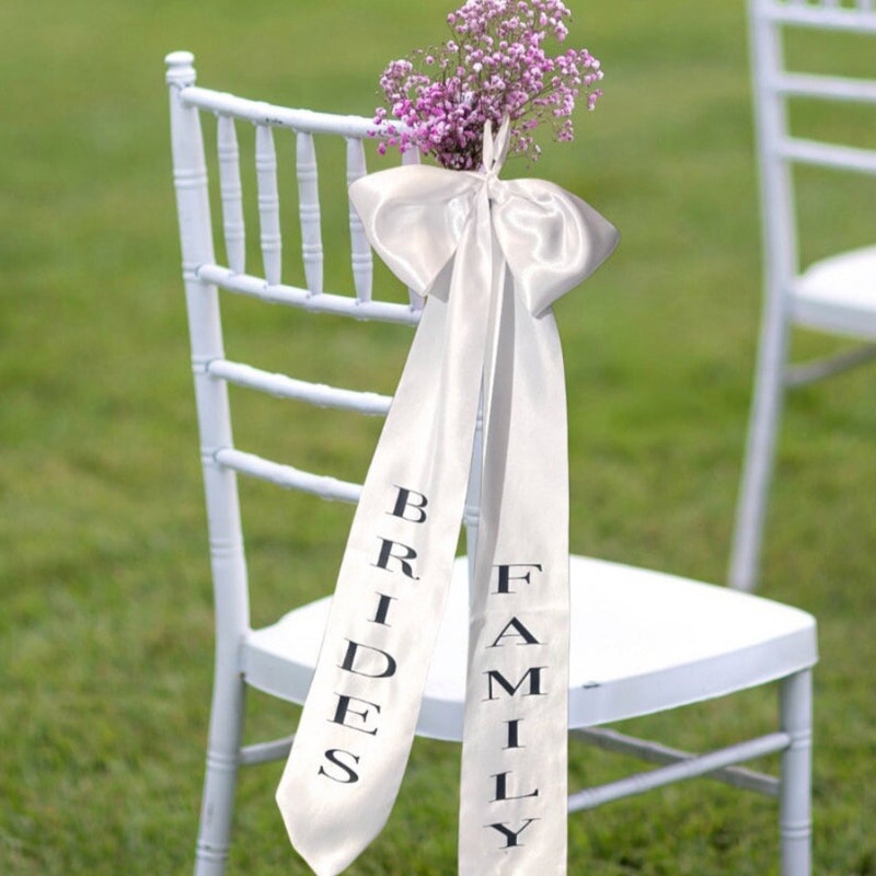 Wedding Ribbons Chair - Etsy