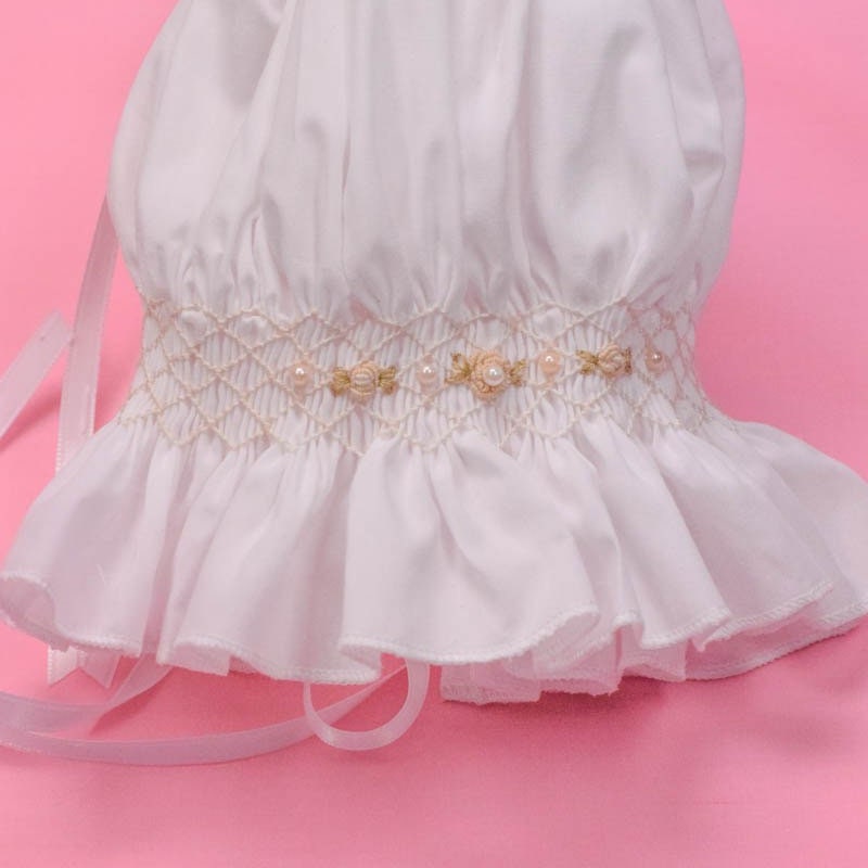 Baby Smocked Dress With Bonnet - Etsy