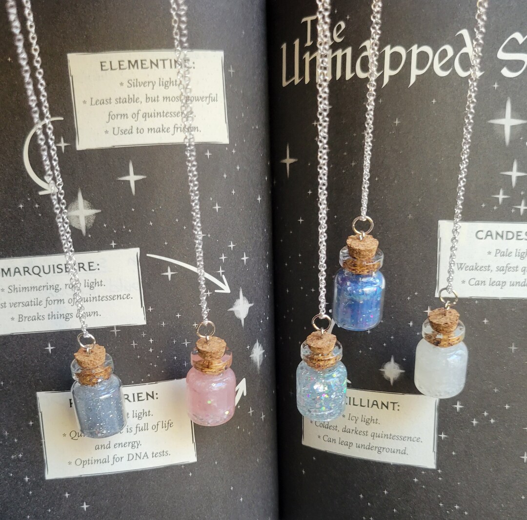 Kotlc Unmapped Star Jar Necklaces - Etsy