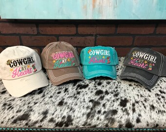Cowgirl Ball Cap - Etsy