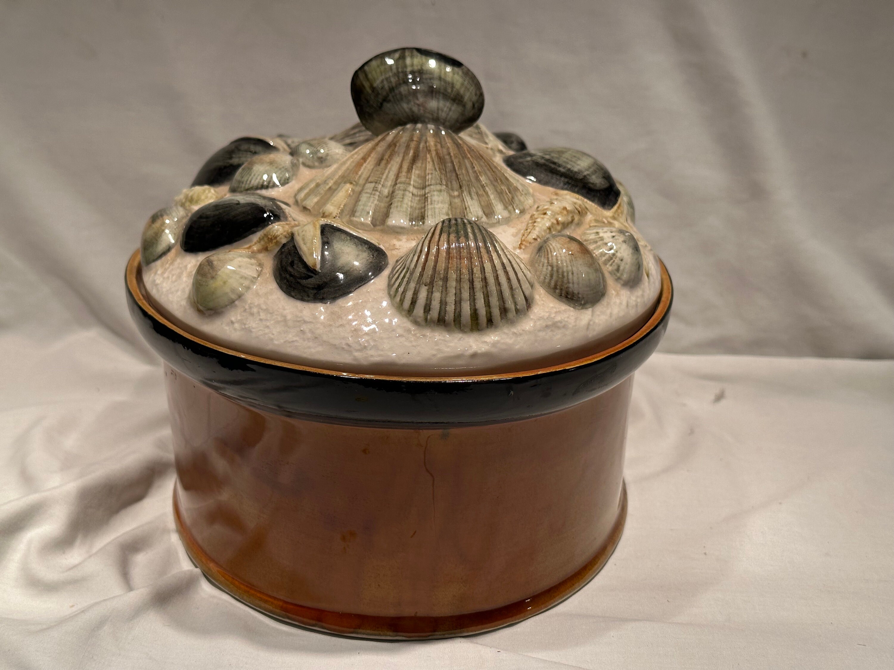 Rare Large Vintage SIGMA TASTE SETTER Majolica Shellfish - Etsy