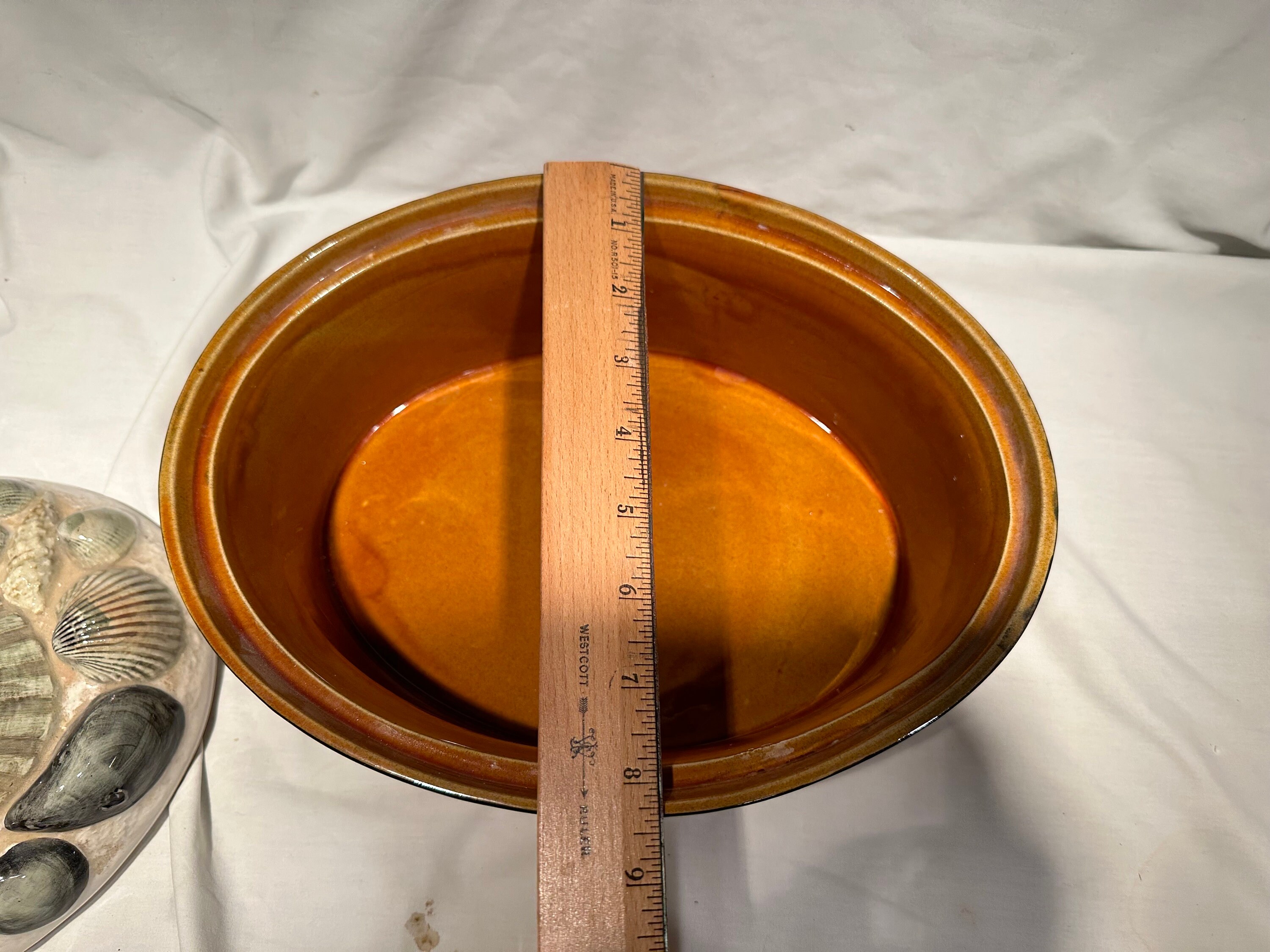 Rare Large Vintage SIGMA TASTE SETTER Majolica Shellfish - Etsy