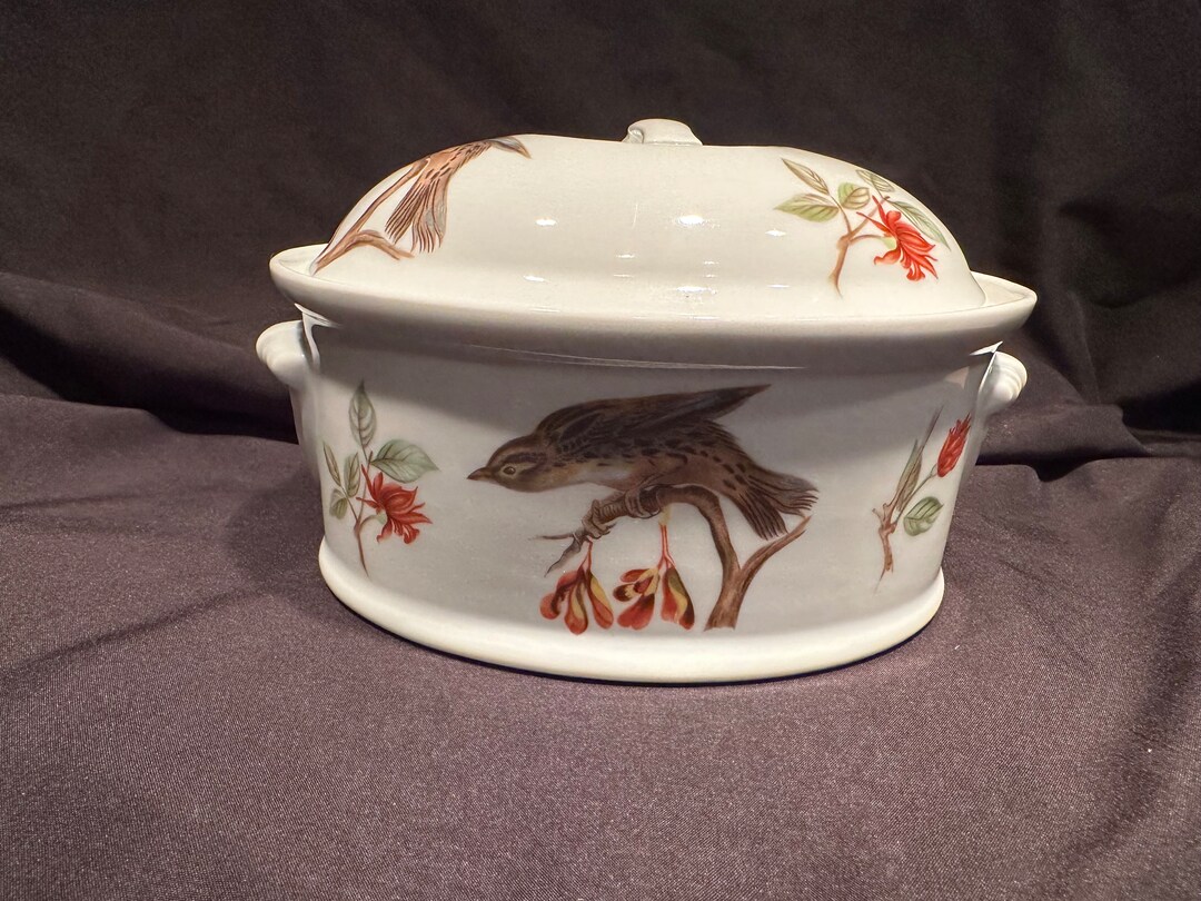 Beautiful French Lourioux Le Faune Made in France Porcelain, Oven to ...