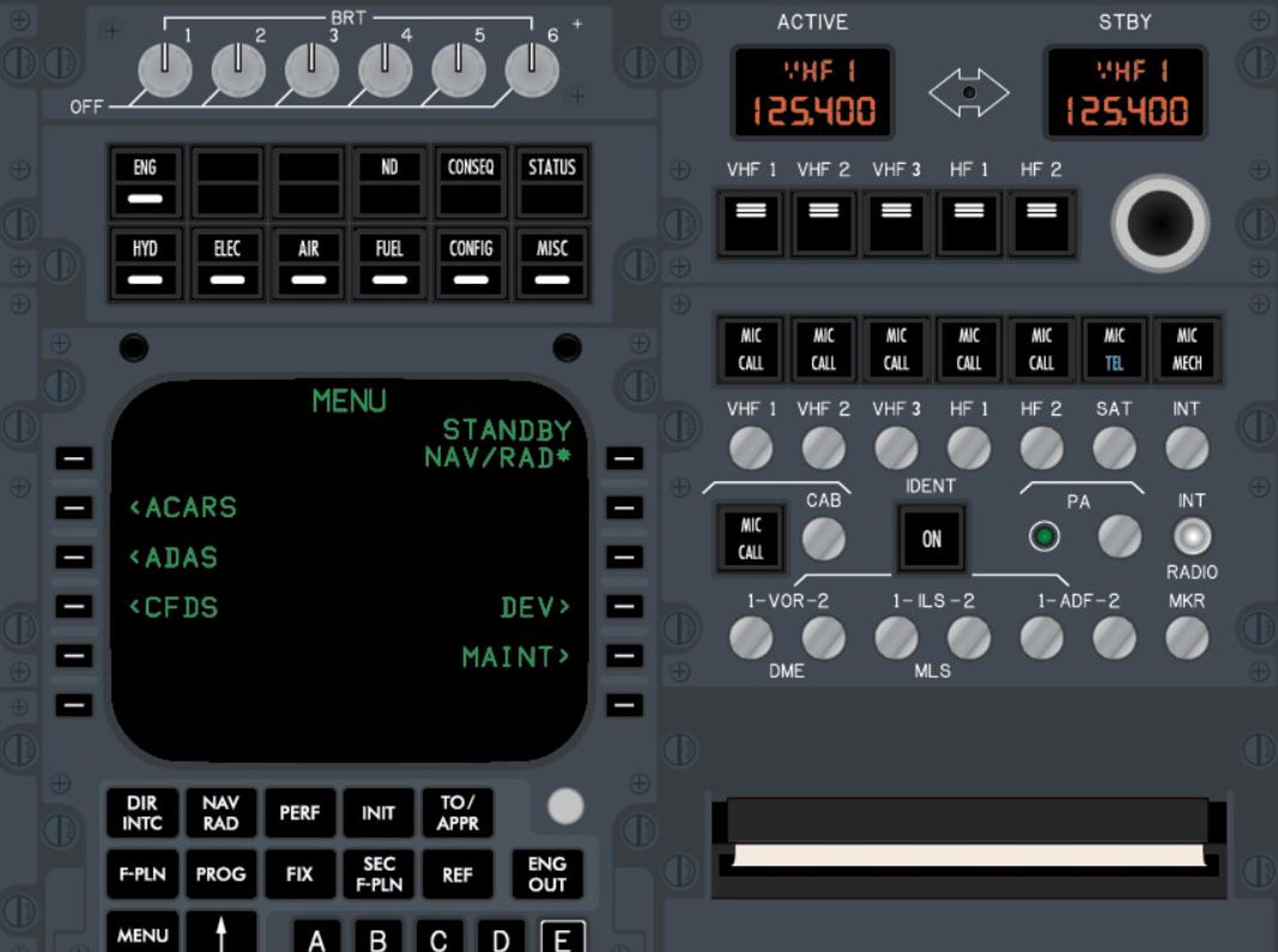 Mcdonnell Douglas MD-11 Cockpit Poster (digital Download) – Pilot ...