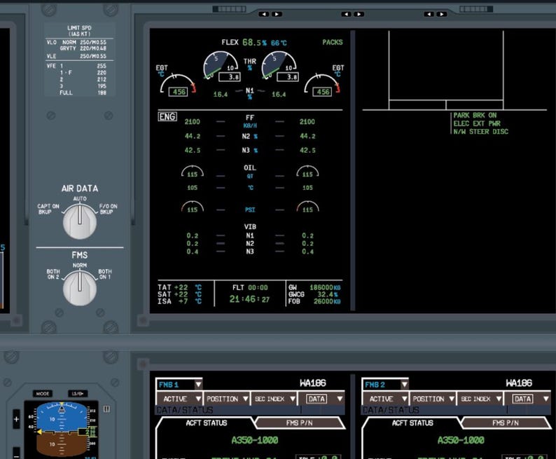 Airbus A350 Cockpit Poster (digital Download) – Pilot Training Poster ...