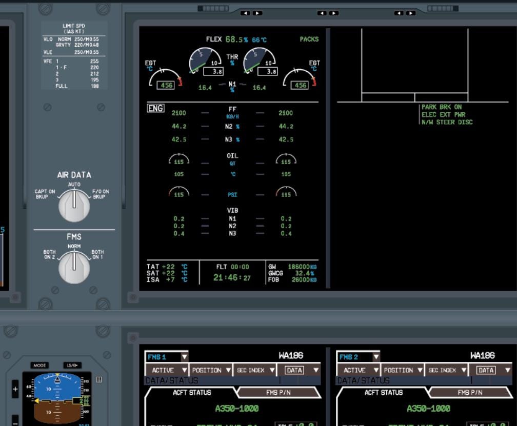 Airbus A350 Cockpit Poster Digital Download Pilot Training Poster Aviation Wall Art Etsy