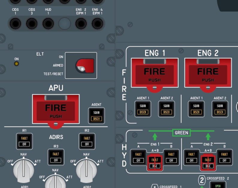 Airbus A380-800 Cockpit Poster (digital Download) – Pilot Training ...