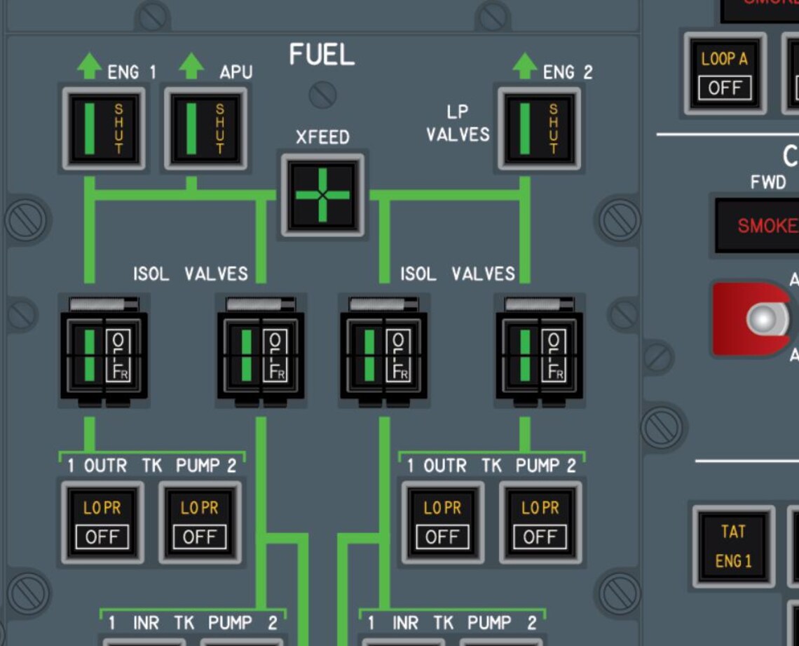 Airbus A300-600F Cockpit Poster (digital Download) – Pilot Training ...