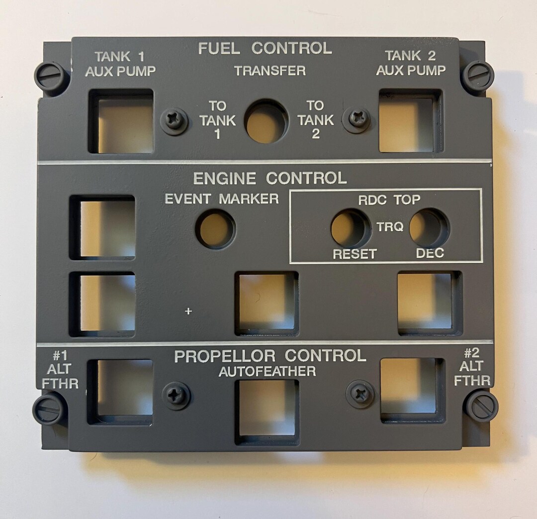 Q400 Fuel Control Panel - Etsy