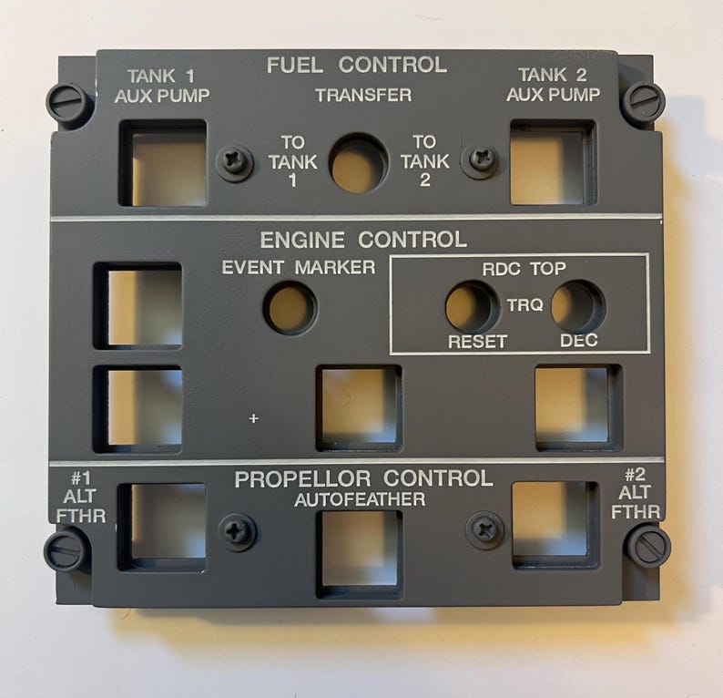Q400 Fuel Control Panel - Etsy