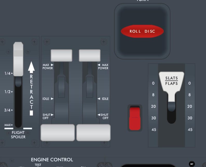 Bombardier CRJ-200 Cockpit Poster (digital Download) – Pilot Training ...