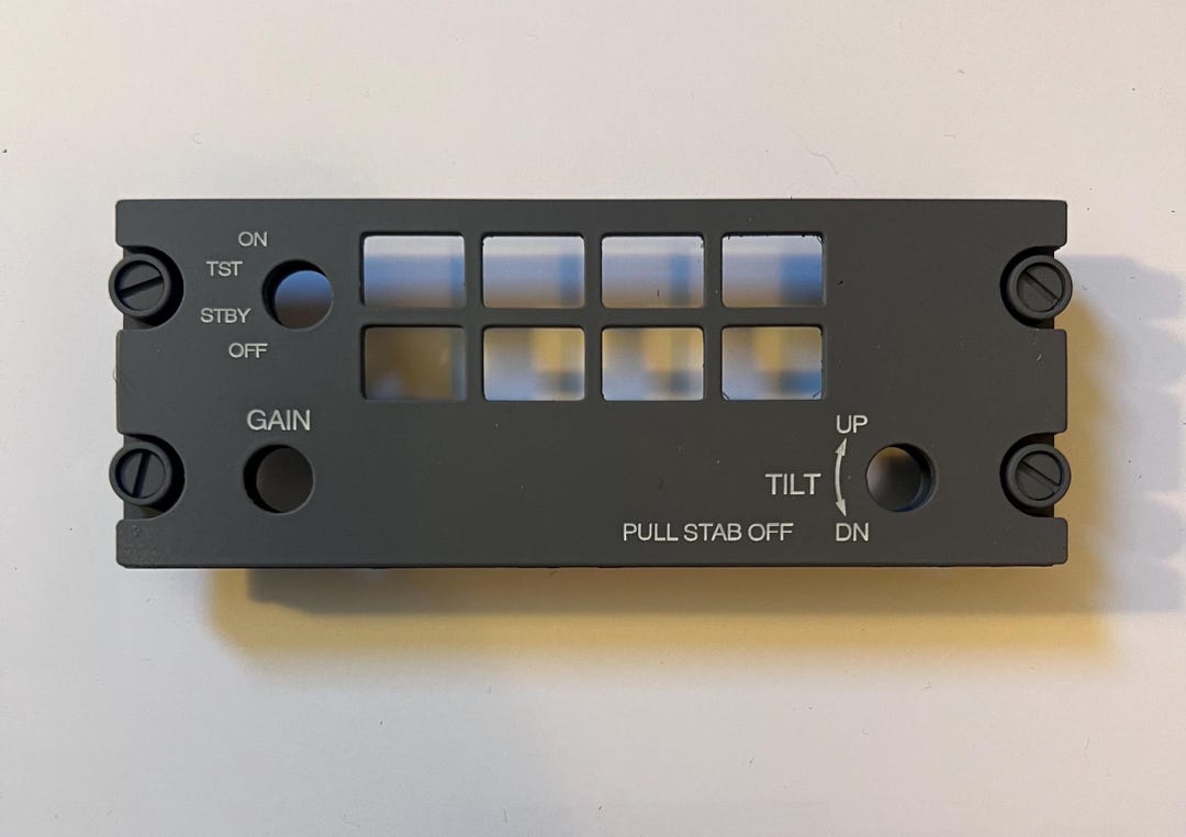 Q400 Weather Radar Control Panel - Etsy