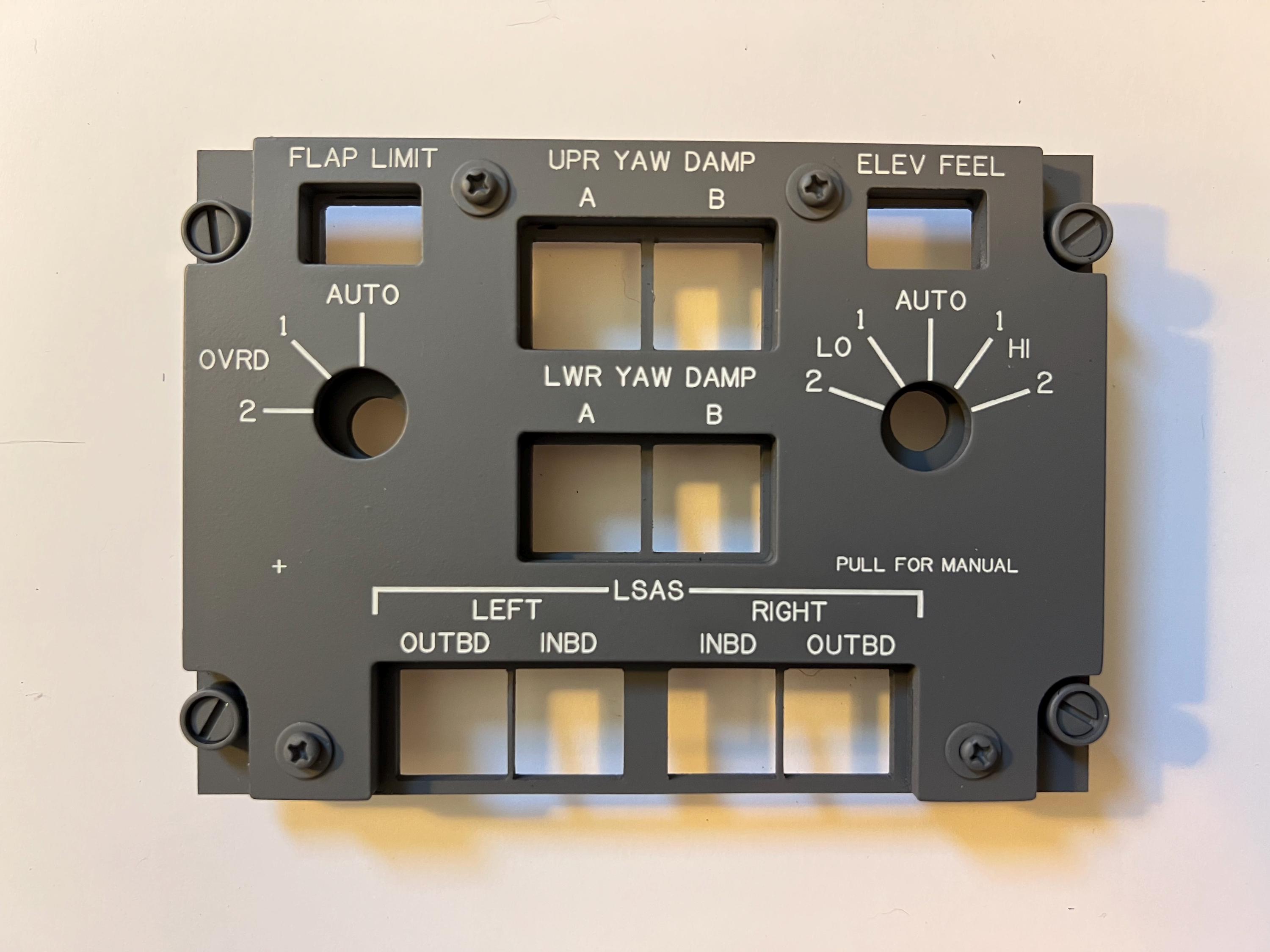 MD11 Yaw Damper Control Panel - Etsy