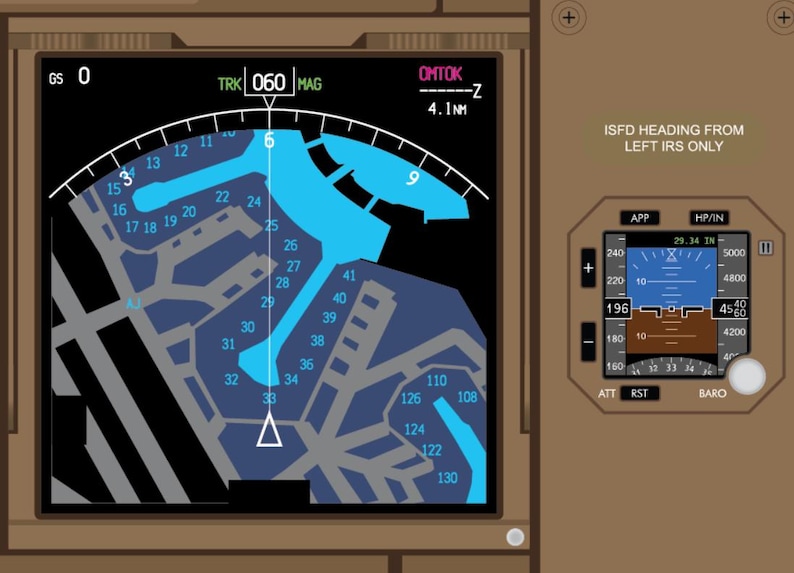 Boeing 747-8i Cockpit Poster (digital Download) – Pilot Training Poster ...