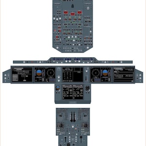Airbus A350 Cockpit Poster (digital Download) – Pilot Training Poster ...