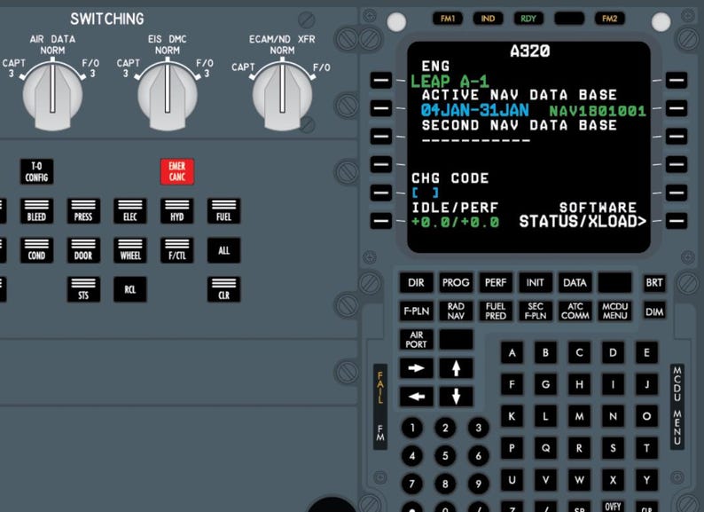 Airbus A320 NEO Digital Cockpit Familiarization Poster - Etsy