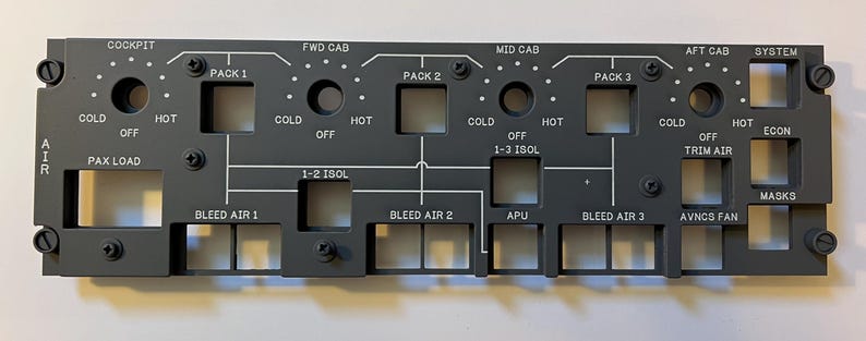 MD11 Air Systems Control Panel - Etsy