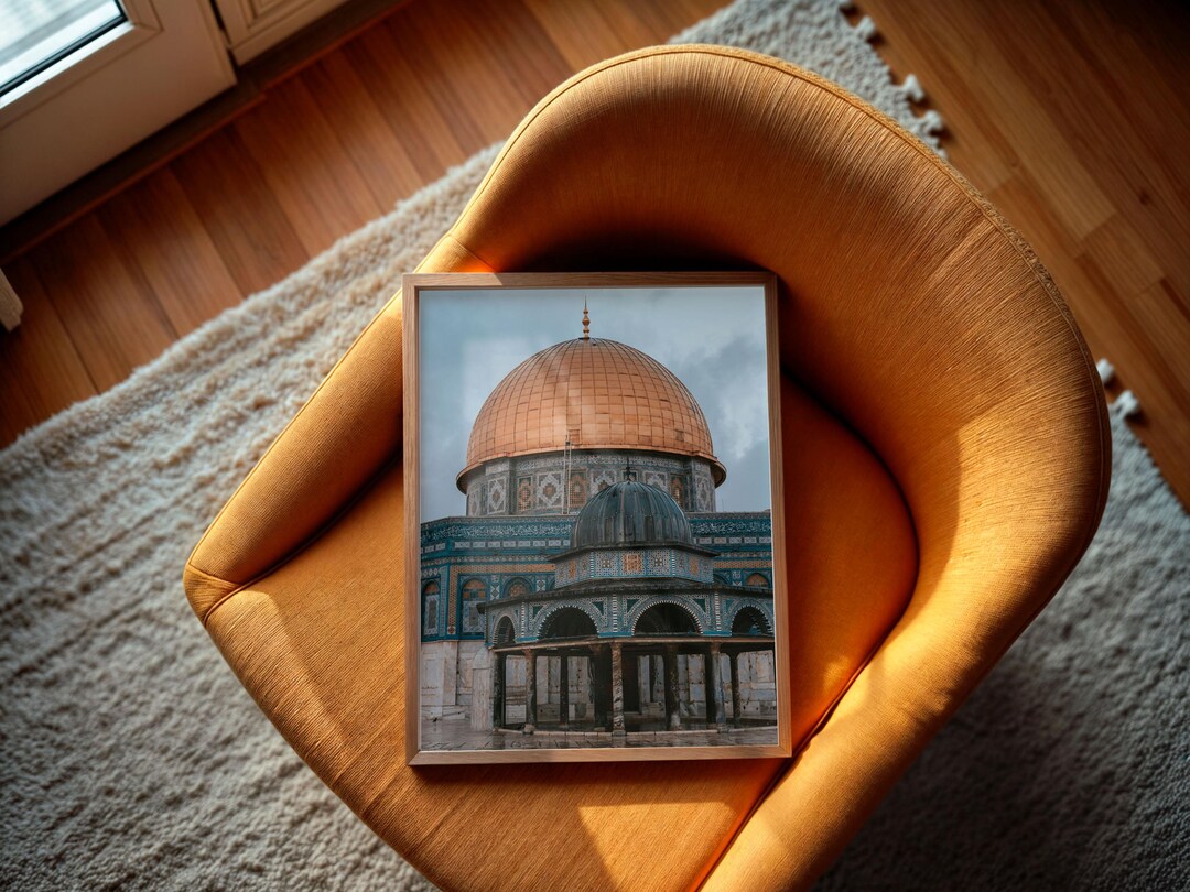 Al Aqsa Poster | Dome of the Rock Print | Palestine Wall Art | Muslim ...