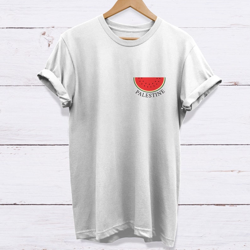 Palestine Watermelon T Shirt, Free Palestine Tshirt , Save Gaza ...
