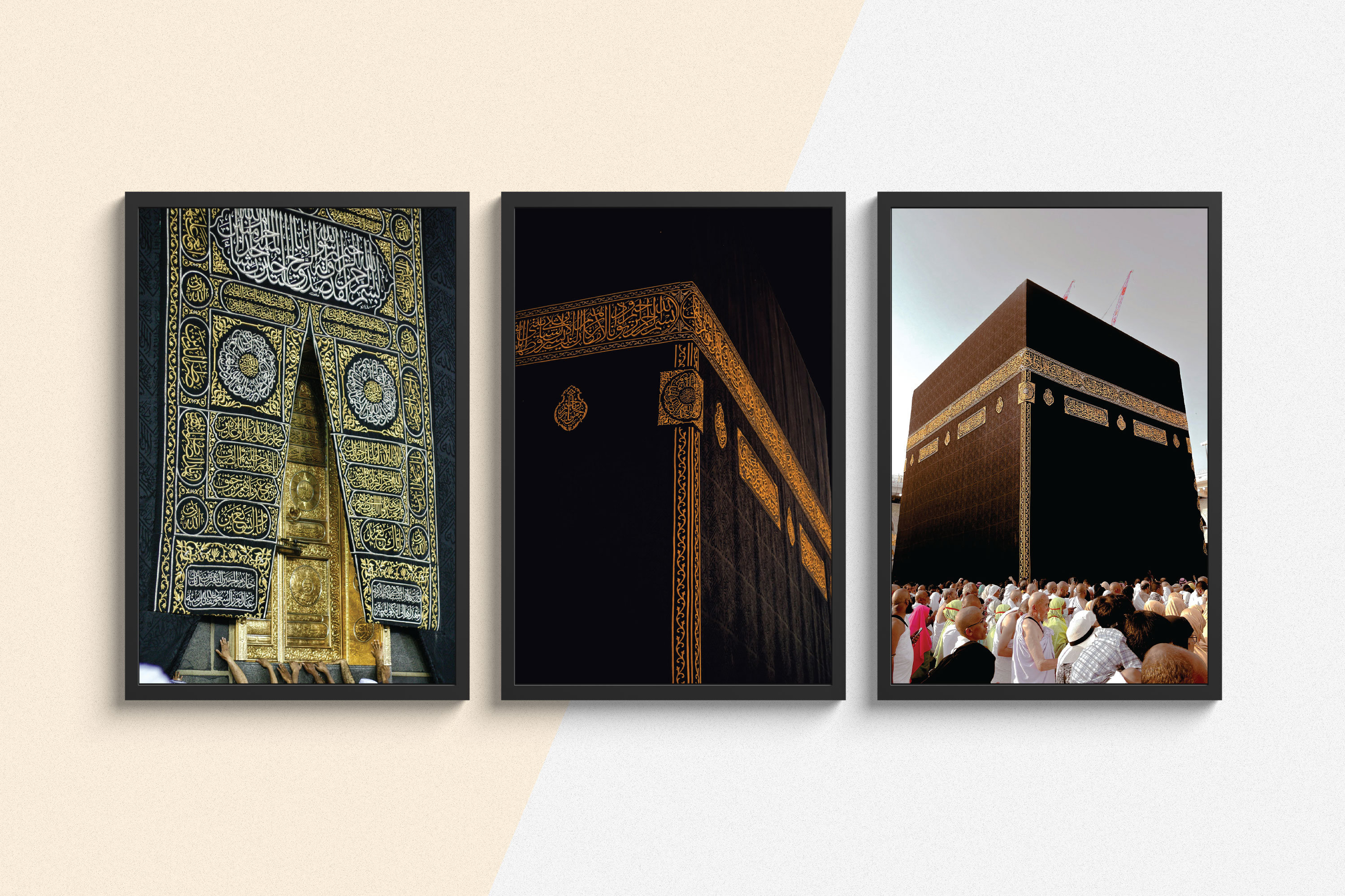 Kabah Poster Set of 3 , Kaaba Print , Hajj Gift , Umrah Gift , Makkah ...