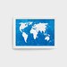 World Map Poster - Modern Home Decor - World Map Educational Print ...