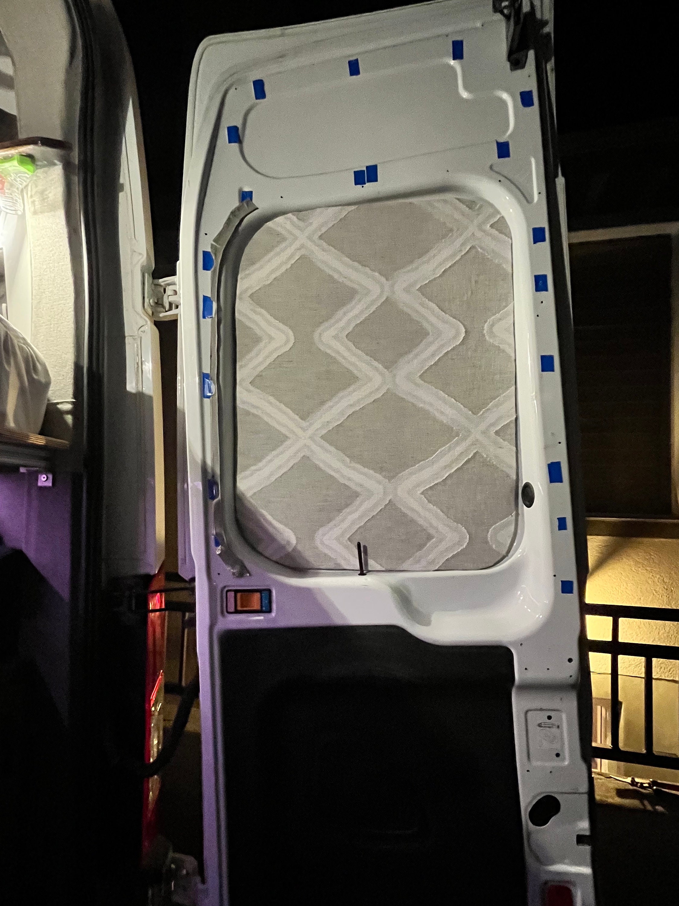 Transit Van Door Template. Ford Transit. High Roof - Etsy