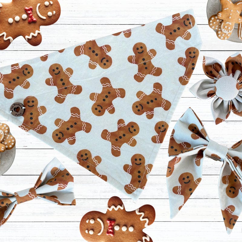 Brown Bandana Bows - Etsy