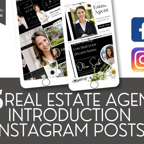 Realtor Instagram - Etsy