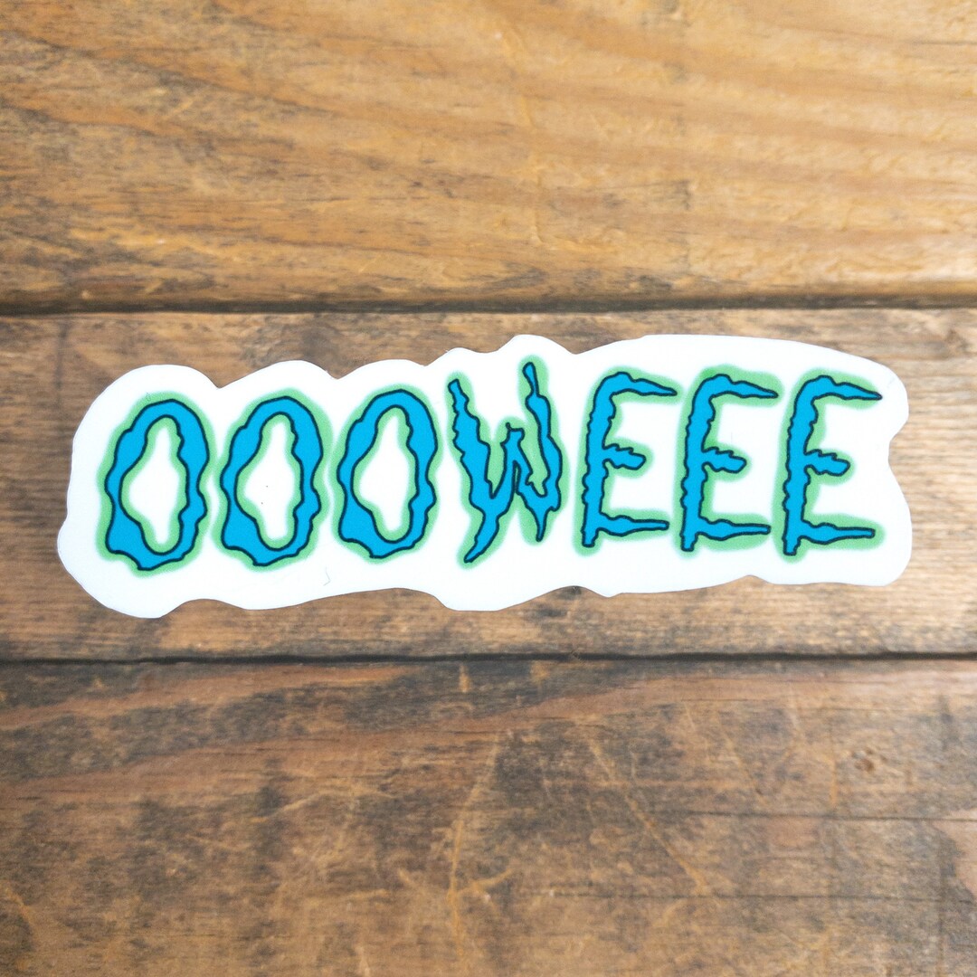 Ooowee 3 in Waterproof Vinyl Laptop Sticker - Etsy