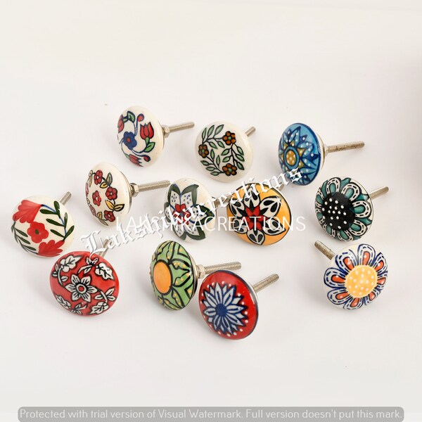 Ceramic Knobs - Etsy