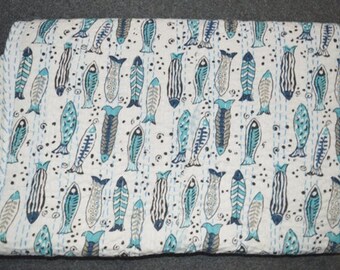 Fish Block Print - Etsy