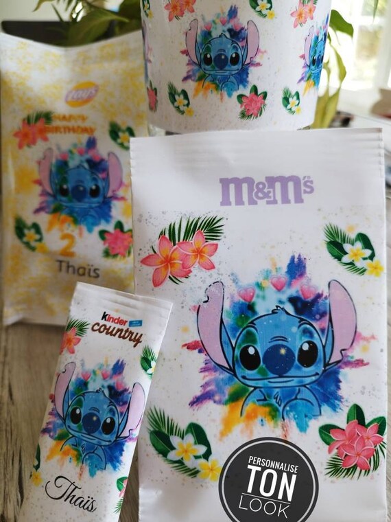Stitch Label Revisited Colorful Printable Label Custom - Etsy