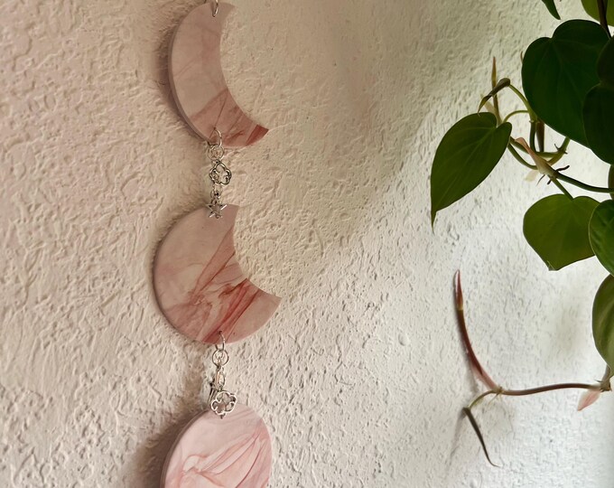 57# Blush Moons | Wall Hanging | Moon Phases | Moon Accents | Home ...