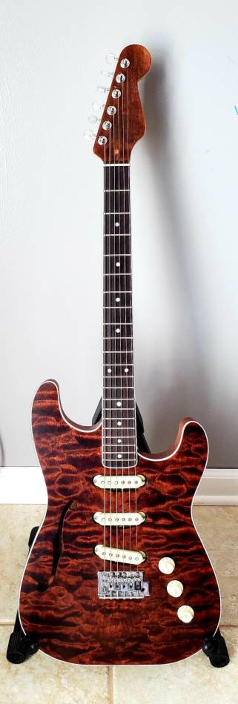 Custom Hand-Made Fender-Inspired Electric Guitar Bodies - Etsy Italia