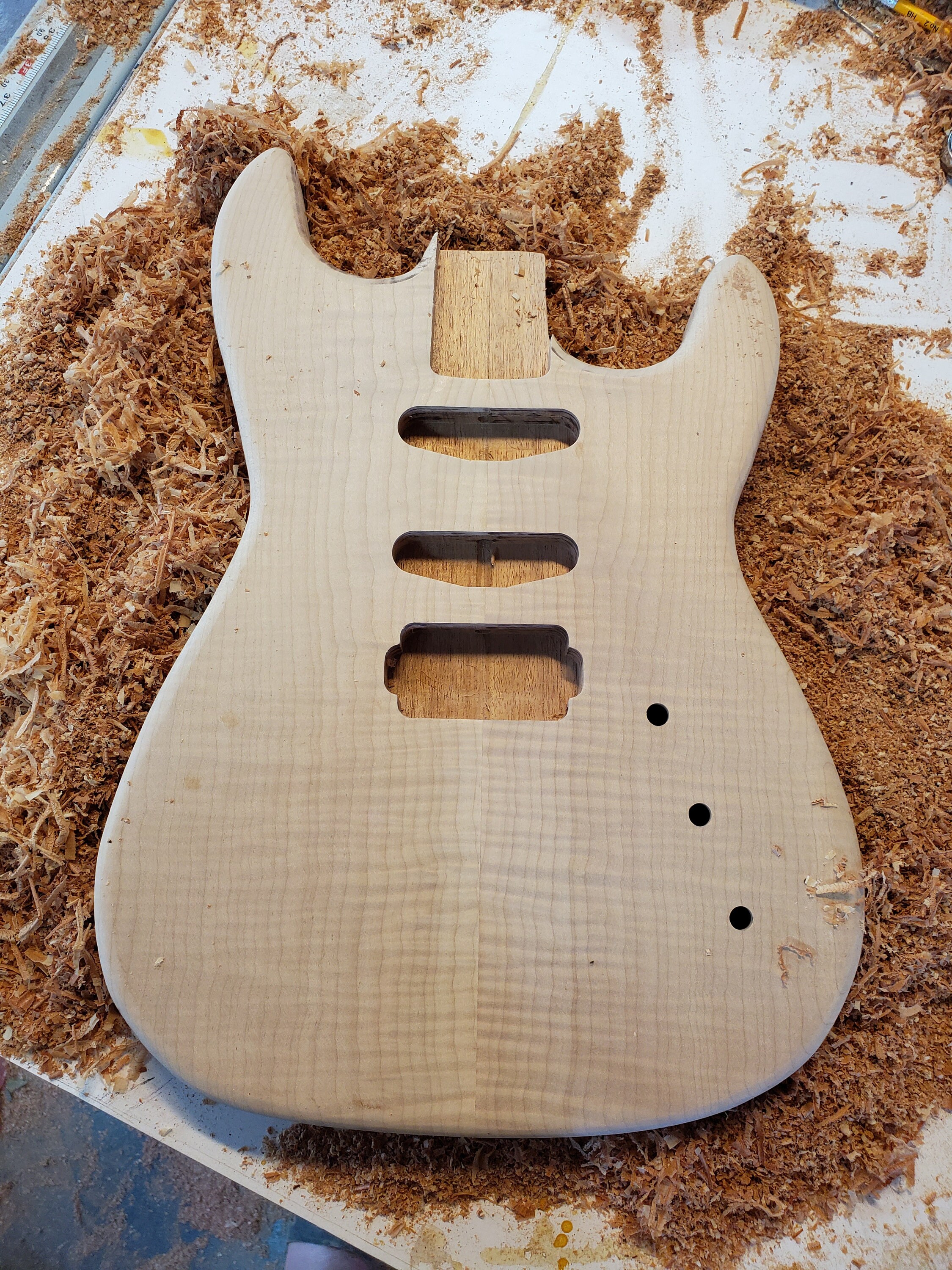 Custom Hand-made Fender-inspired Electric Guitar Bodies - Etsy