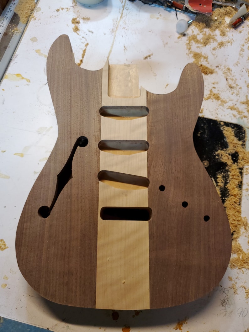 Custom Hand-made Fender-inspired Electric Guitar Bodies - Etsy