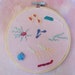 Bacteria Embroidery Hoop, 6in Embroidery, Science Embroidery, Biology ...