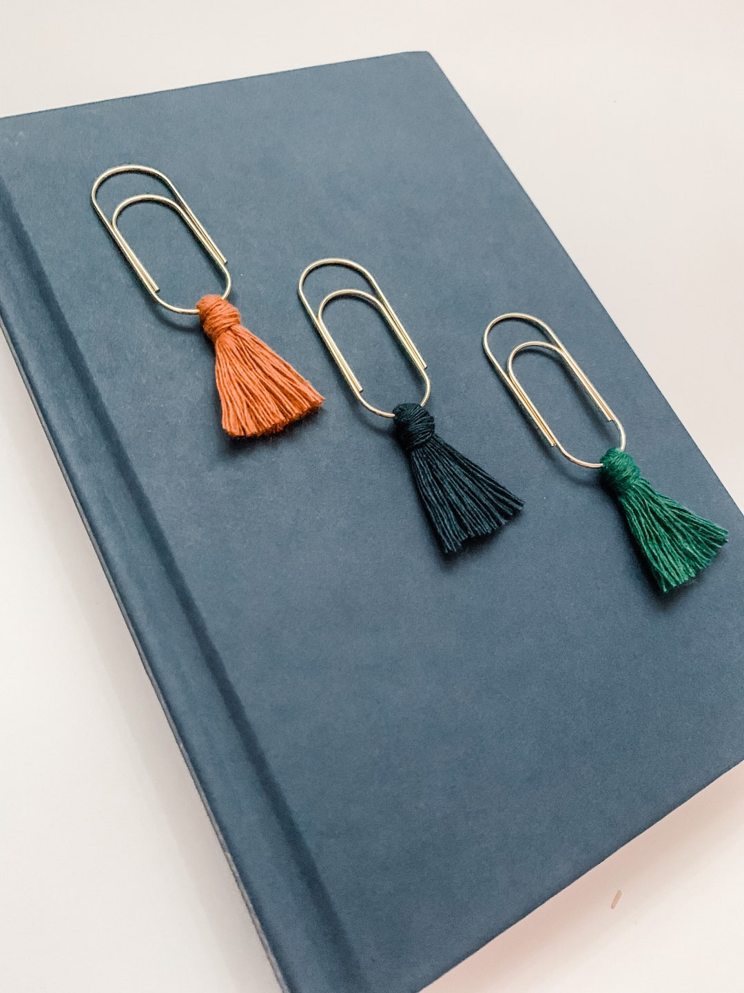 Mini Paperclip Bookmark, Aesthetic Bookmark, Handmade Bookmark - Etsy