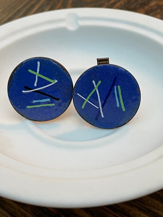 Cobalt Blue and Copper Art Glass Seahorse Pendant Nec… - Gem