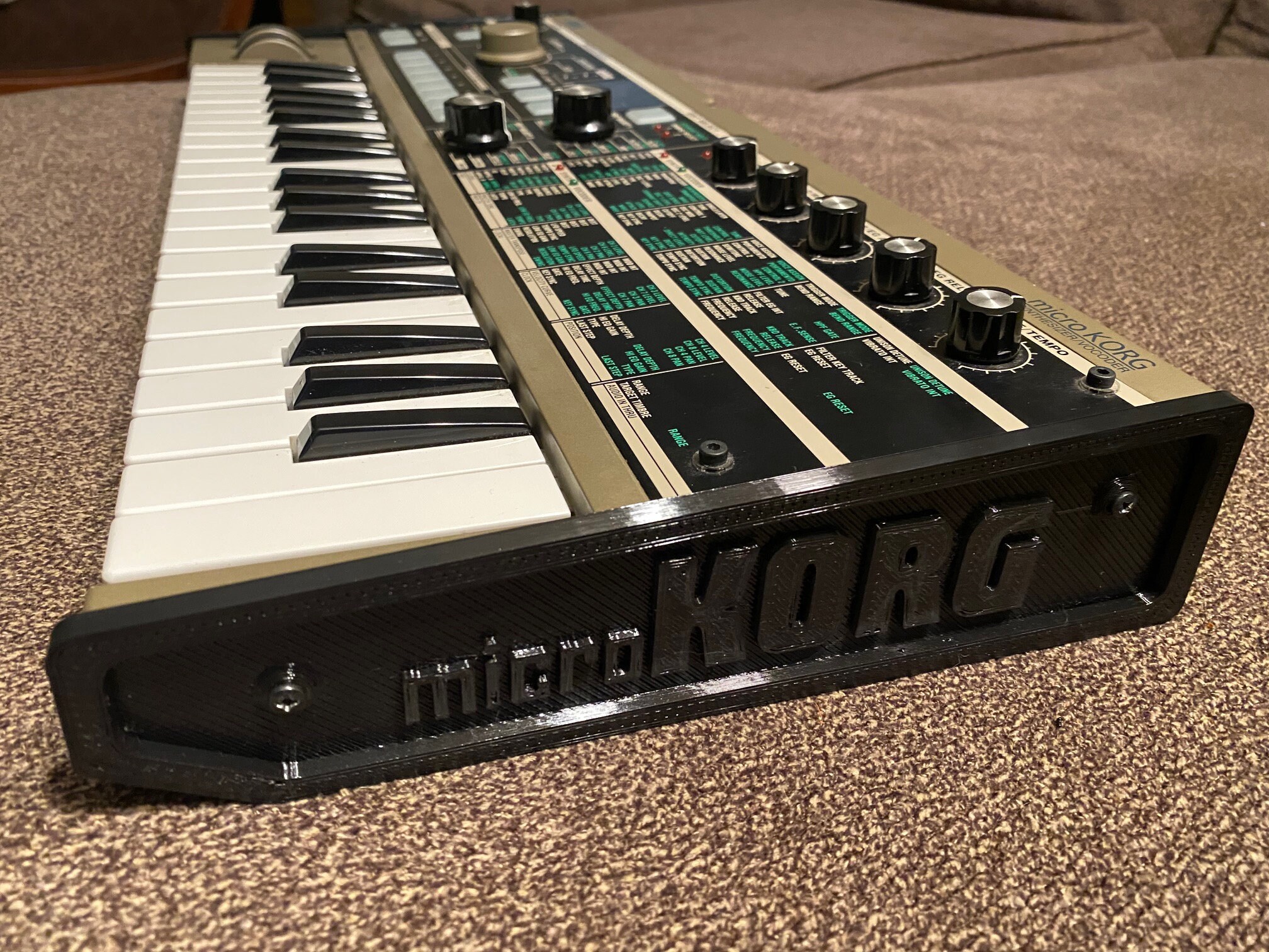 End Caps Cheeks Side Panels Korg Microkorg - Etsy