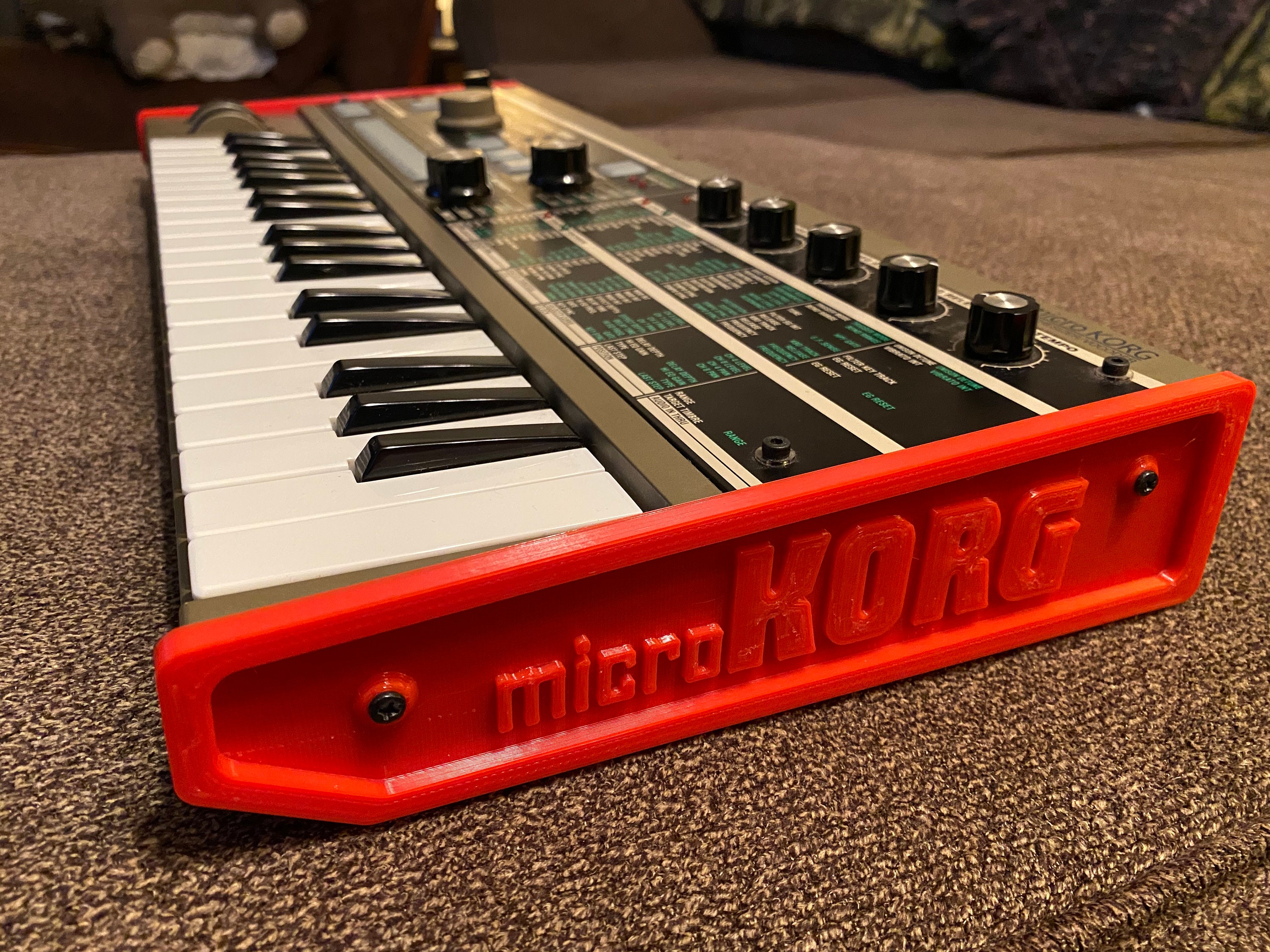 STL Files - Korg Microkorg End Caps for 3D Print CNC - Etsy